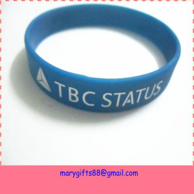 China silicone letter band /moving letter silicone bracelet for sale