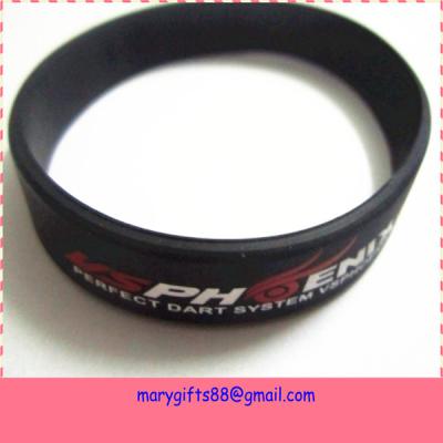 China Factory produce silicone bracelet, custom silicone band for sale