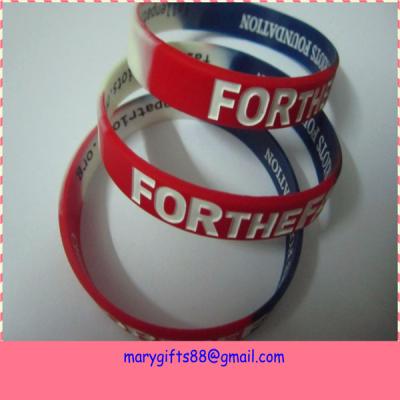 China 2014 hot sale silicone bracelet professional manufacturer for sale