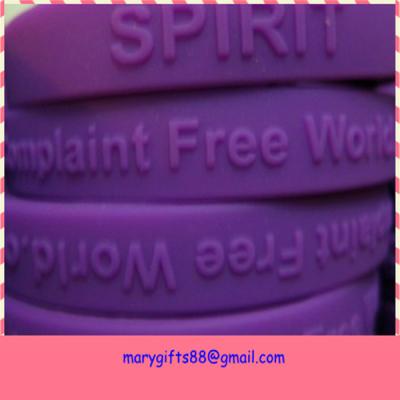 China cheap and high quality custom-made Silicone Arm Bracelet for sale