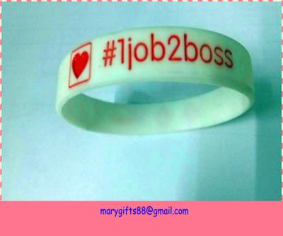 China sport business holiday promotional gift graceful silicon wristband for sale