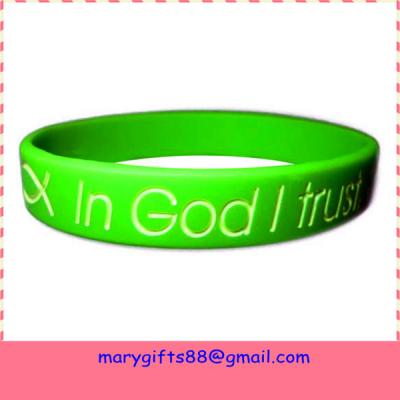 China cheap custom magnetic silicone bracelet for sale