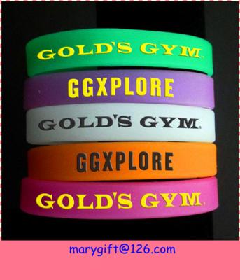 China fashion cute silicon bracelet embossing machine for sale