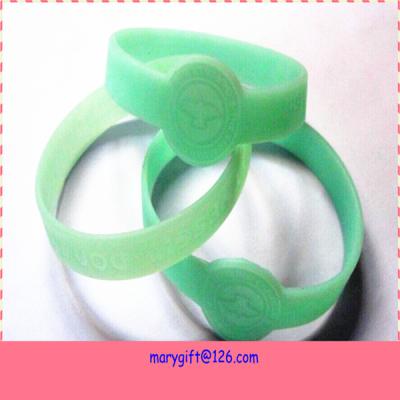 China personalized watch shape silicone wristband unit for sale