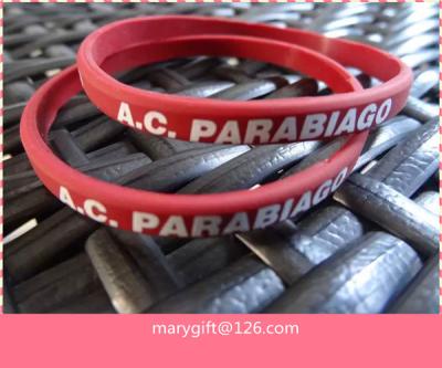 China custom siicone wristband,  custom printed silicone band, printed custom silicone bracelet for sale