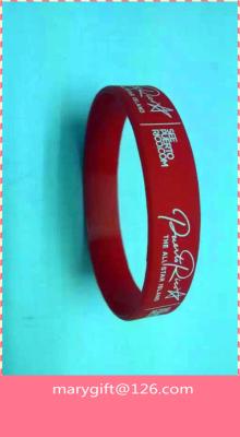 China Promotional gifts silicone wristband for sale for sale