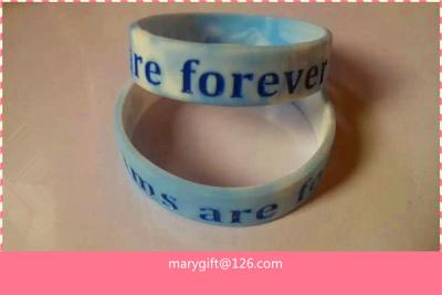 China Customized cheaper mixed color silicone band, promotional silicone band for sale