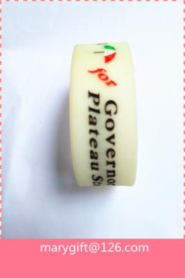 China Protional Gift Custom PDP Wrist Band Silicon Wristband for sale