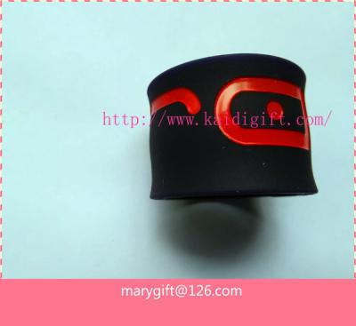 China reflective slap bracelet/wristbans/reflex slap band for promotional gifts for sale