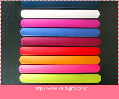 China Hot new product 2015 top selling novelty items led slap wristband mens sports wristban for sale