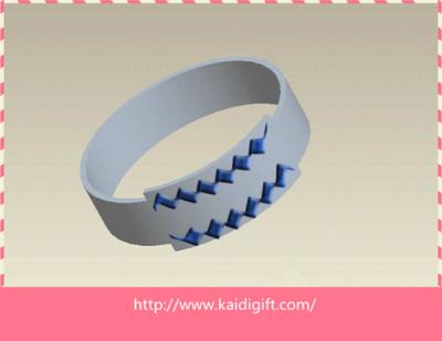 China Colorful Sports Silicone Bracelets with watch shape for sale
