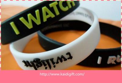 China Custom silicone wristband Best selling retail items silicon wrist bands for sale