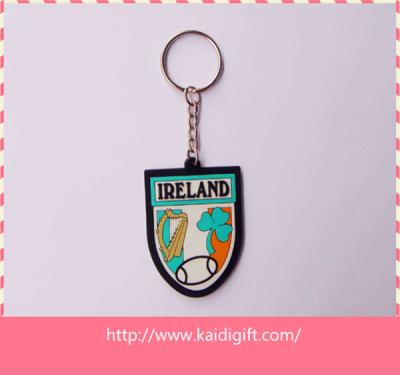 China fashion 3d soft pvc rubber key holder for sale
