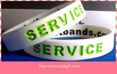 China Most popular  silicone bracelets custom silicone arm band for sale