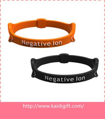 China magnet power energy silicone bands for sale