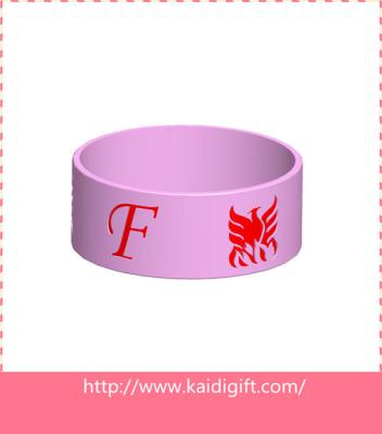 China recycled silicone bracelet,promotion wrist band for sale