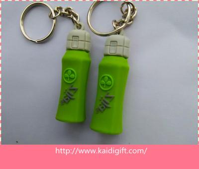 China high quality oem 3d logo soft pvc keychain for promotion gift for sale