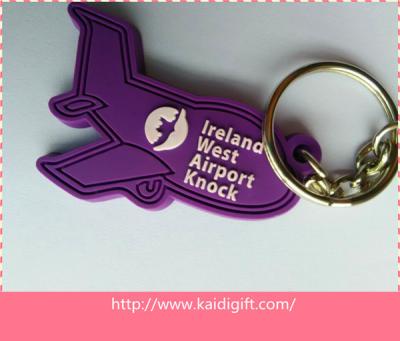 China Promotional gifts key ring making machine, 3D pvc keychain with metal for sale