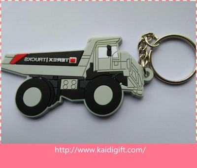 China customized promotional 3D soft rubber pvc keychain for sale