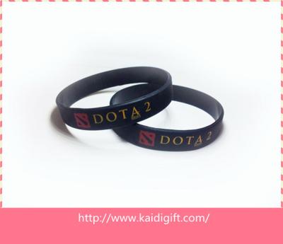 China factory hot sell customized silicone wristband for sale