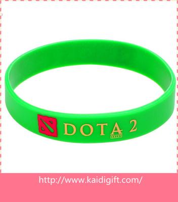 China china making thin silicone bracelet for sale