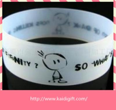 China High quality Customized Free Silicone Wristbands for sale