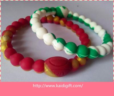China mixed color power balance silicone bracelet wristband for sale