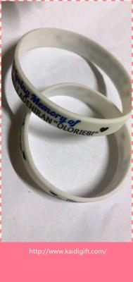 China simple design silicone bracelet bangle for sale