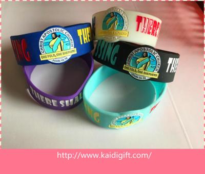 China fashion design china made silicone wristband for sale