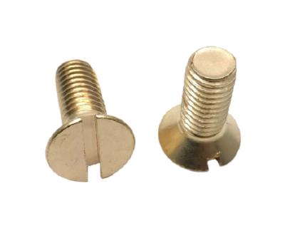China A cabeça escareada RUÍDO parafusa/H62 de bronze M1 - M20 entalhou o parafuso da cabeça de CSK à venda