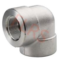 China Steel Pipe Fitting Connector ISO9001 Class 3000 Forged 90 Degree Elbow for sale