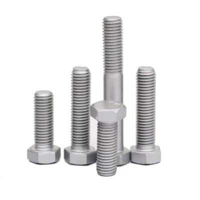 China Grade 8.8 Hex Cap Bolt High Temperature Resistance For Vehicle Wheel Wind Power Te koop