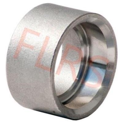 China Class 6000 Socket Welding Forged Half Stainless Steel Coupling A182 F304L 316L for sale