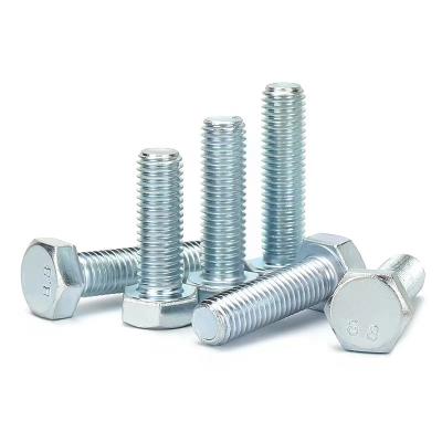 China M2 - M72 Electrogalvanizing Carbon Steel Hexagon Head Bolt Full Thread à venda