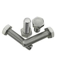 China Left Hand 18-8 Stainless Steel Hex Head Screws Reverse Threaded Hex Bolt M2-M48 for sale