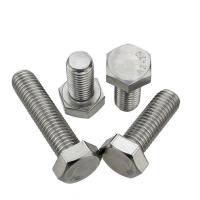 China Left Hand 18-8 Stainless Steel Hex Head Screws Reverse Threaded Hex Bolt M2-M48 for sale