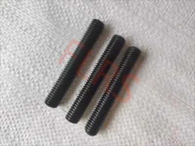 China ASTM A193 B7 Stud Bolt C/W ASTM A194 2H Heavy Hex Nut & Flat Round Washer Coated with Zinc Plated for sale