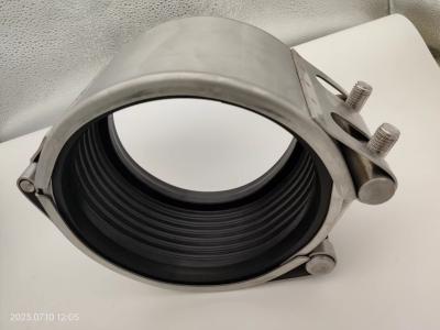 China DN150 Single Pipe Leak Repair Clamp with SS304 NBR and NBR Liner for sale