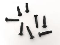 China Black Anticorrosive Coated Torx Socket Countersunk Head Self Drilling Screws ST2.9-ST6.3 10-300mm for sale