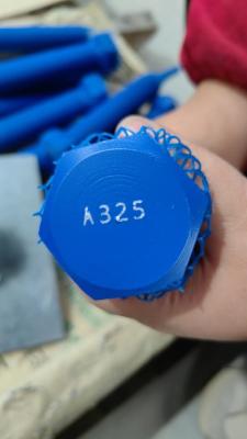 Cina ASTM A325 TIPO 1 PTFE rivestimento testa esessuale bullone Norma ISO4014/ISO 4017 in vendita