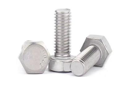 China Duplex Stainless Steel 2205 Hexagonal Head Bolts for Marine Chemical Oil and Construction Te koop