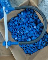 China Xylan Fluorocarbon Coated U-bolt with Polyshrink 4 Nuts Washer - 0.5-250mm OD Range, ±0.05mm Tolerance for sale