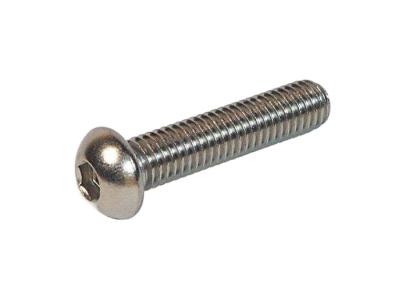 China SS Hex Socket Round Button Head Screw with Metric Coarse Thread  ISO 7380/ ASME/ANSI B 18.3.4M for sale