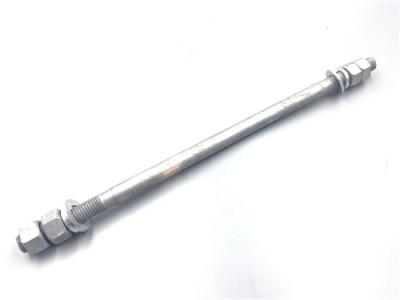 China Hot-Dipped Galvanizing Double-ended Stud Bolts with Nuts and Washers for Photovoltaics and Electricity for sale
