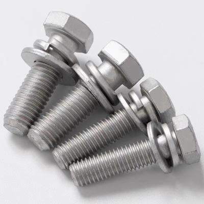 China GB 9074.24 GB 9074.26 Grijze hexkopbouten en gewone wasmachines Te koop