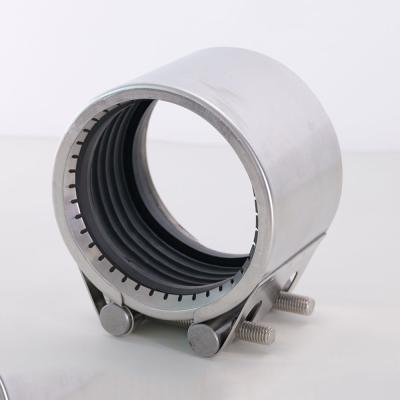 China Bolted Connection Type Pipe Coupling Grip-Type with Stainless Steel Fastening for Rapid and Shipping of Pipelines for sale