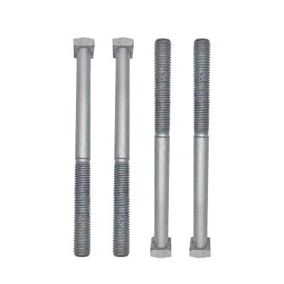 China Hot Dip Galvanized Customized Extension Rod Square Head Bolt voor de beste bevestigingsoplossing Te koop