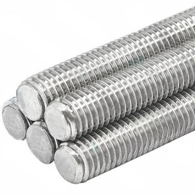 China Mão direita Full Thread parafusos de aço inoxidável com porca OEM disponível à venda