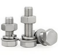 China Stainless Steel 304/316 Full Threaded Bolt with Hex Nut ASME B18.2.1 Fine Thread for Flange for sale