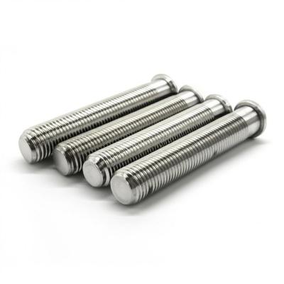 China Monel400 Mechanical Fasteners with 1/4"-4" Thread Size and Customizable Thread Length for sale